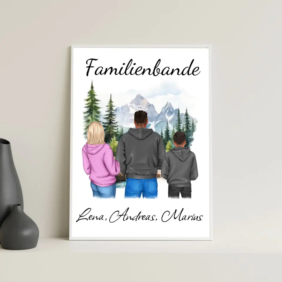 Poster - Big Family – Mamis Glück